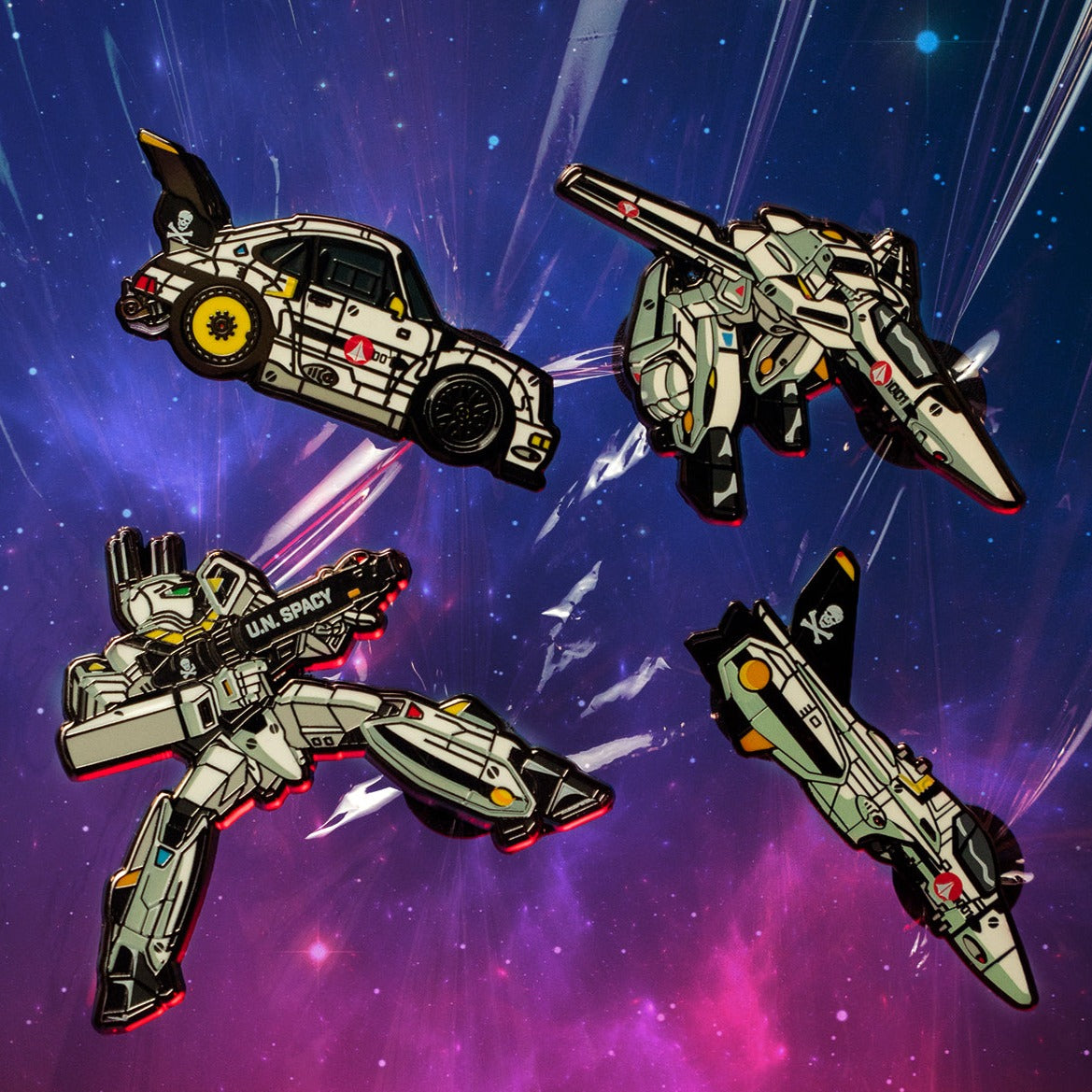 Leen Customs x Sokudo Society Robotech Skull Leader VF-1S Bundle – WNTD Inc