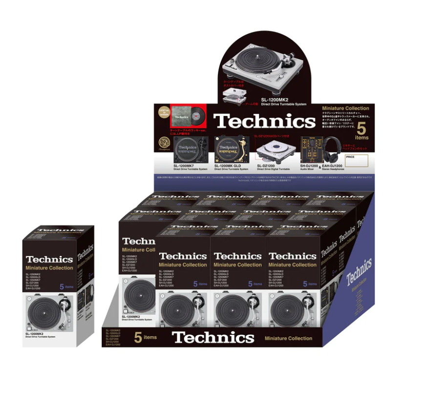 Technics Miniature Collection Blind Box – WNTD Inc